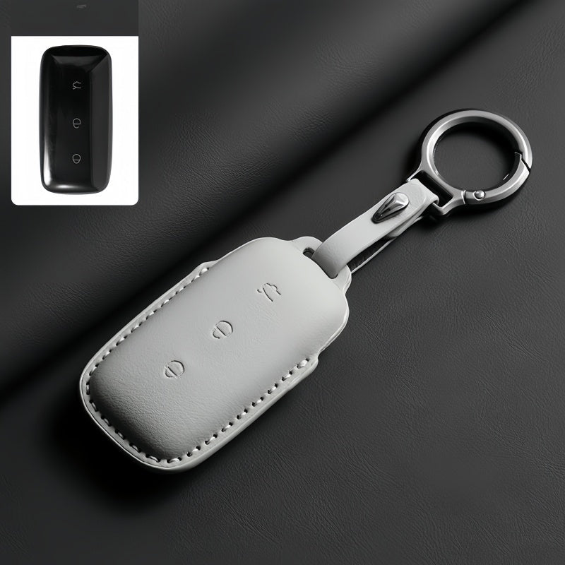 Leather Key Fob Cover for Geely EX5 / Geely Starray EM-i – NICE EVS